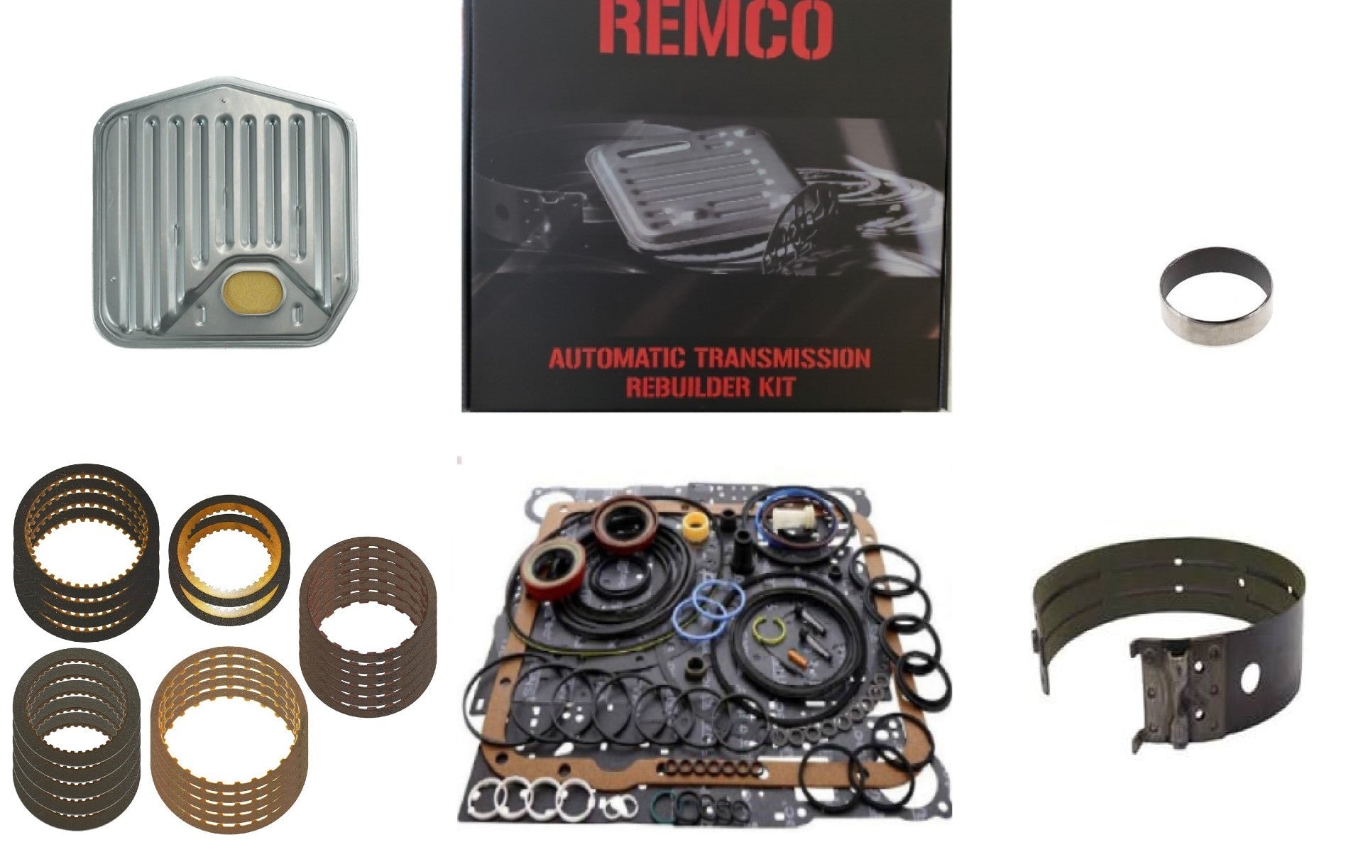 TH700R4(82-93) TRANSMISSION REBUILT KIT OVERHAULT CLUTCHES FRONT BAND ...